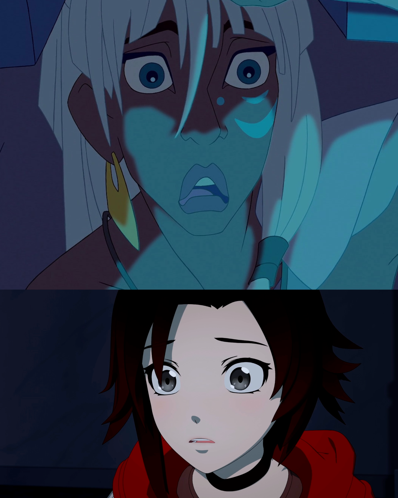 Ruby Rose meets Kida by cyborg802 on DeviantArt