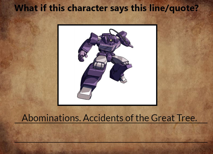 If Shockwave says this line by cyborg802 on DeviantArt
