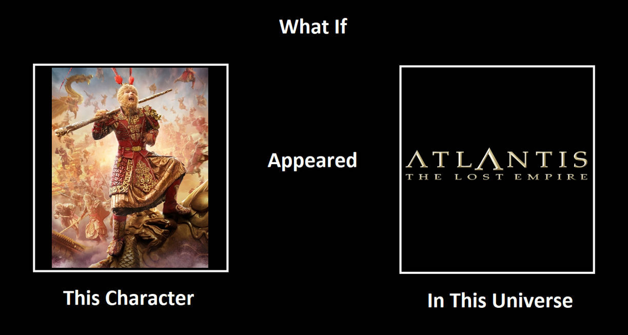 What if Sun Wukong appeared in Atlantis TLE by cyborg802 on DeviantArt