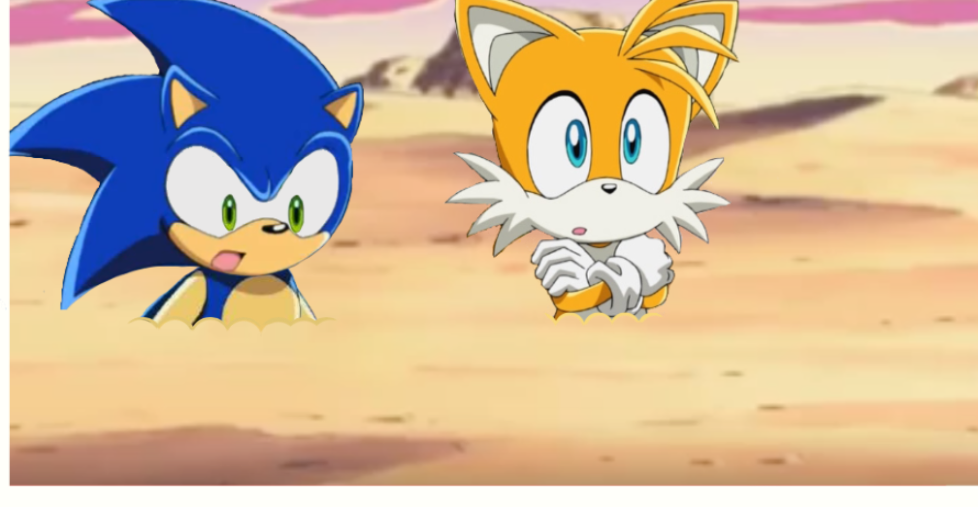 Sonic And Tails Stuck In Quicksand by sonicthehedgehogstic on DeviantArt