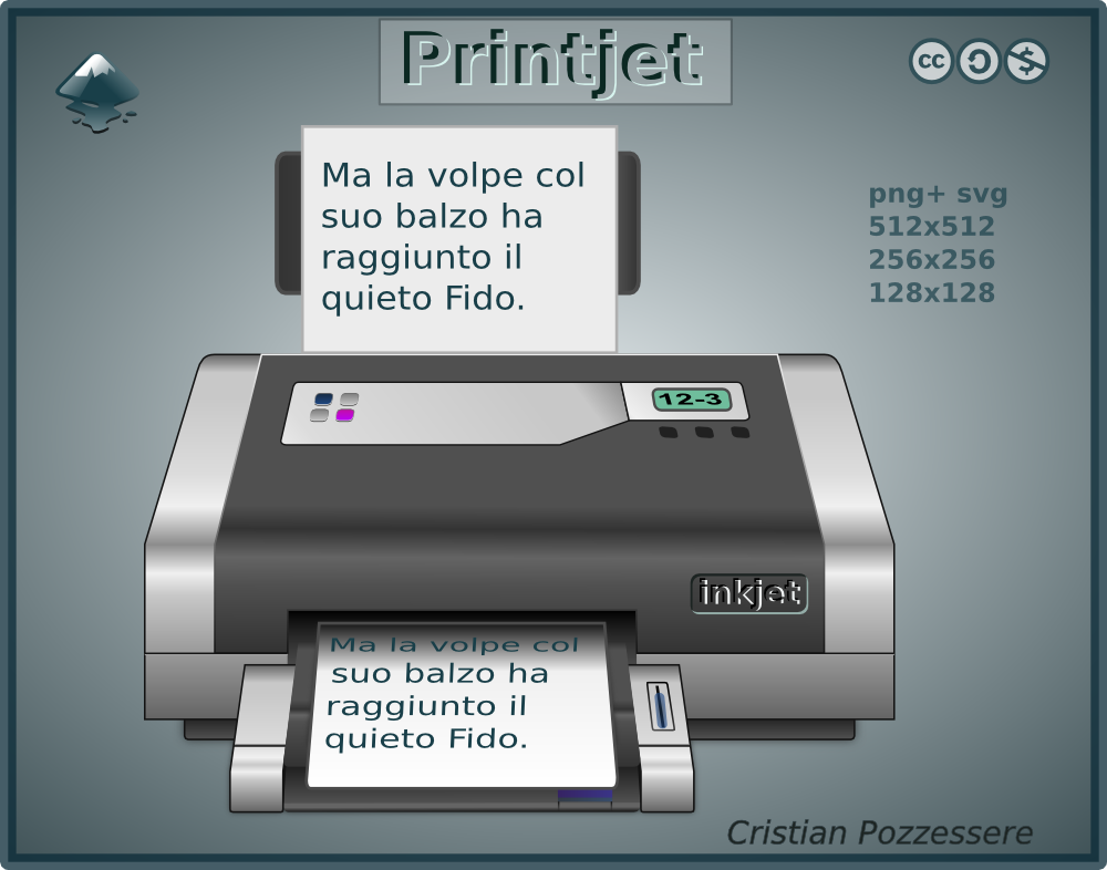 PrintJet icon by ilnanny on DeviantArt