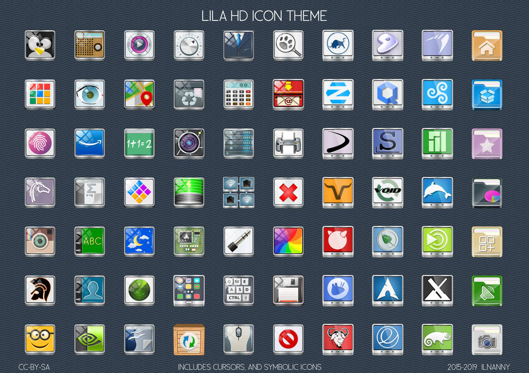 Lila HD icon-theme by ilnanny on DeviantArt