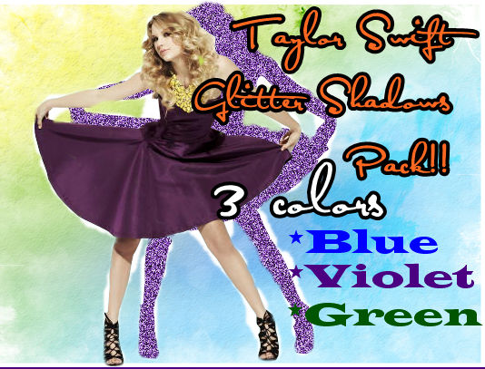 Taylor Swift Glitter Shadows pack by pempengcoswift13 on DeviantArt