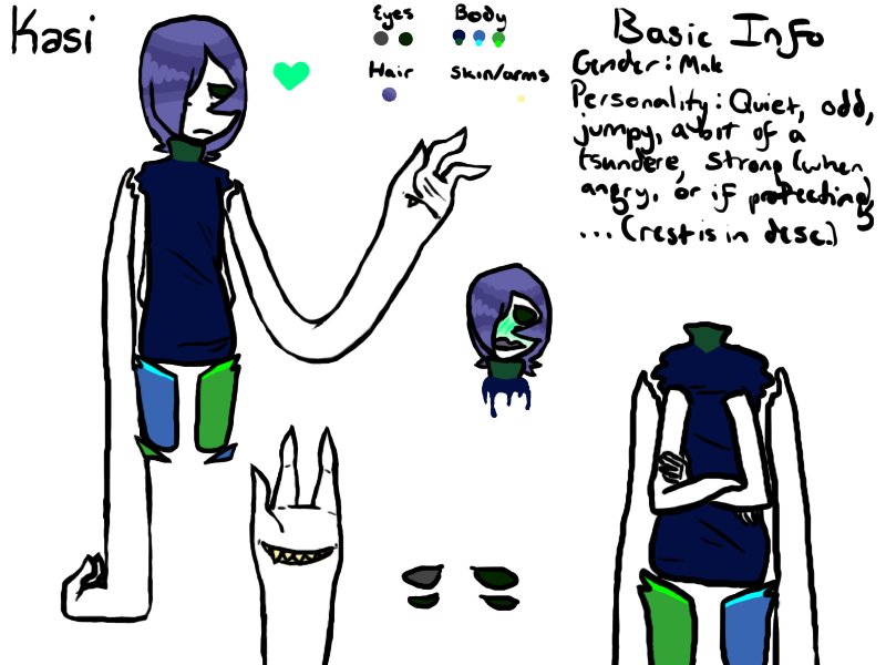 Undertale OC by Greenkrom on DeviantArt
