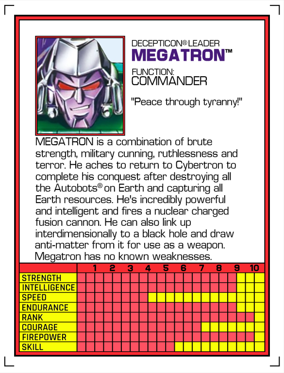 G2 Leader Megatron Card Full Size by InternetRebellion on DeviantArt