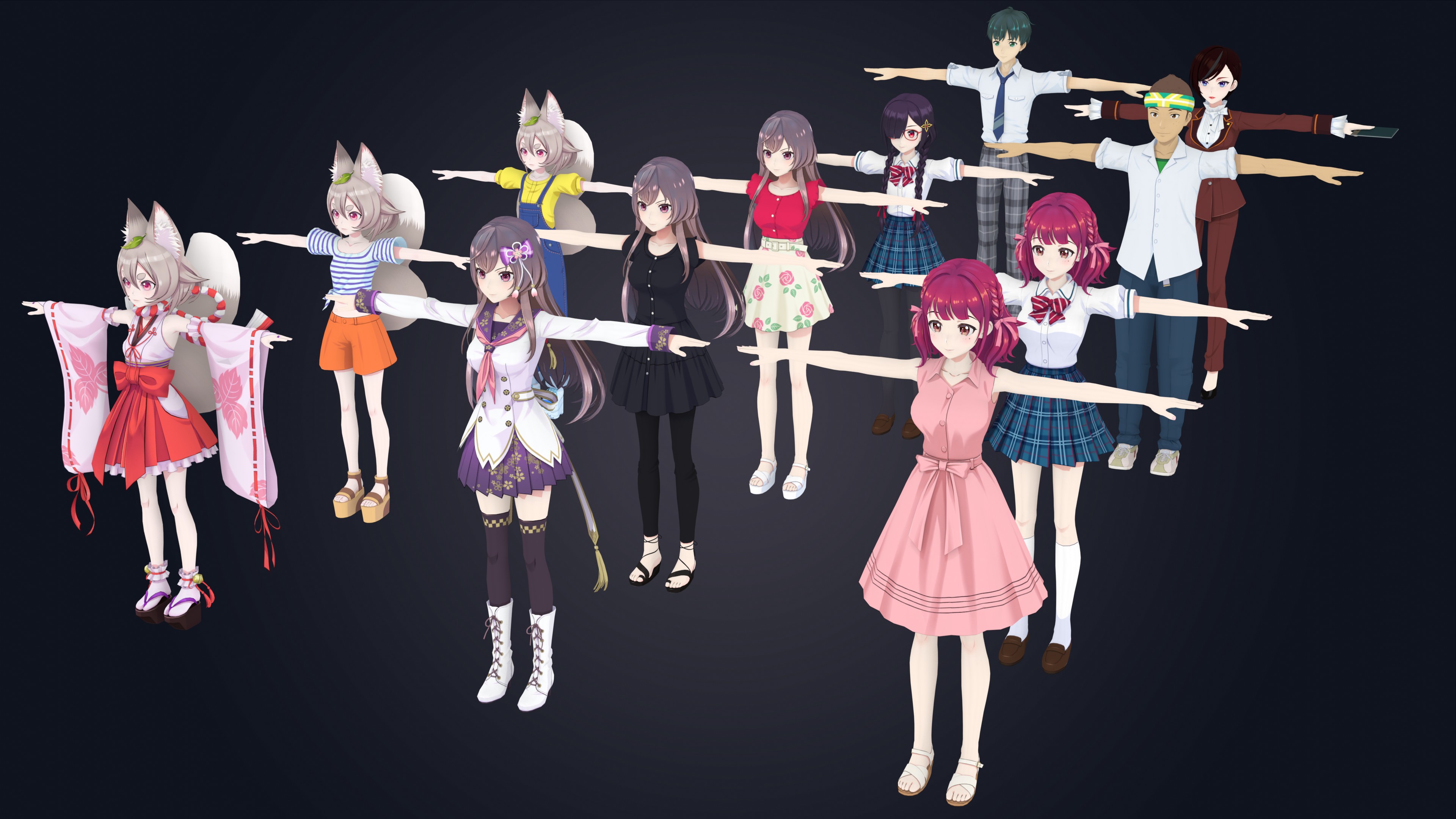 Loop8 ALL Characters-1 by maylog on DeviantArt