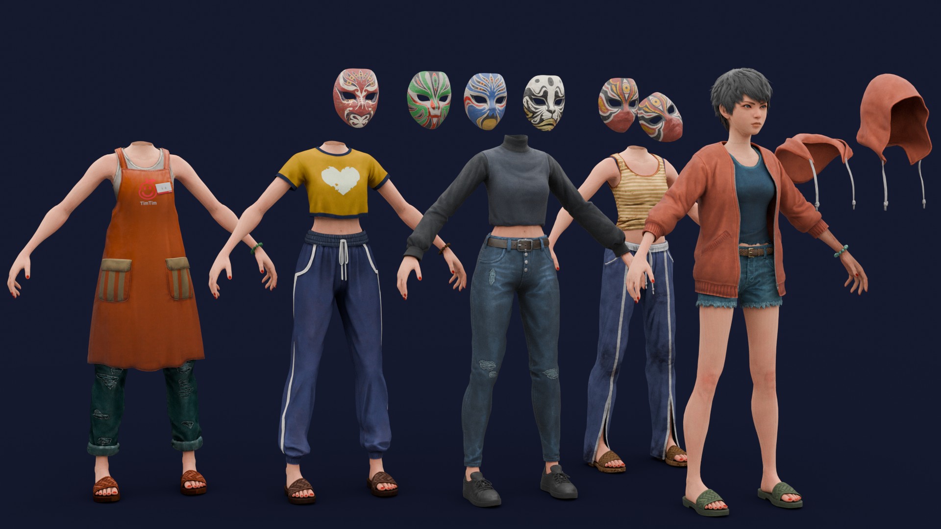 SlitterHead Julee_model_DL by maylog on DeviantArt