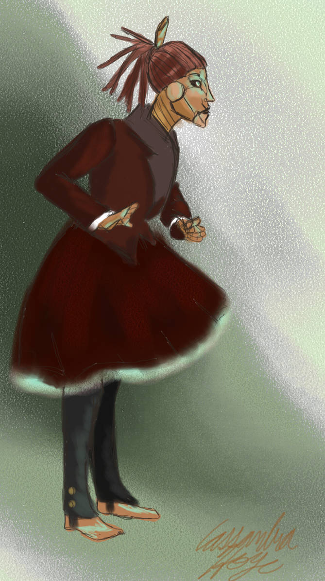 Olive (1880's Steam Powered Robot Prototype) by CanidaPeriap on DeviantArt