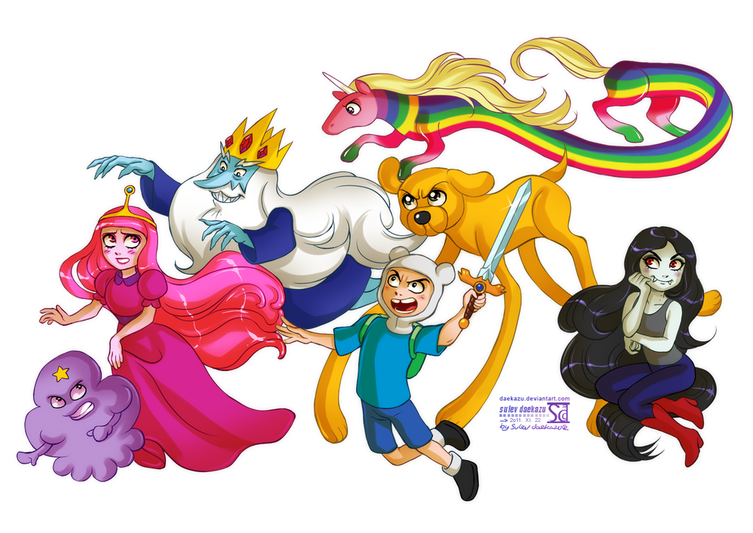 Adventure Time by daekazu on DeviantArt