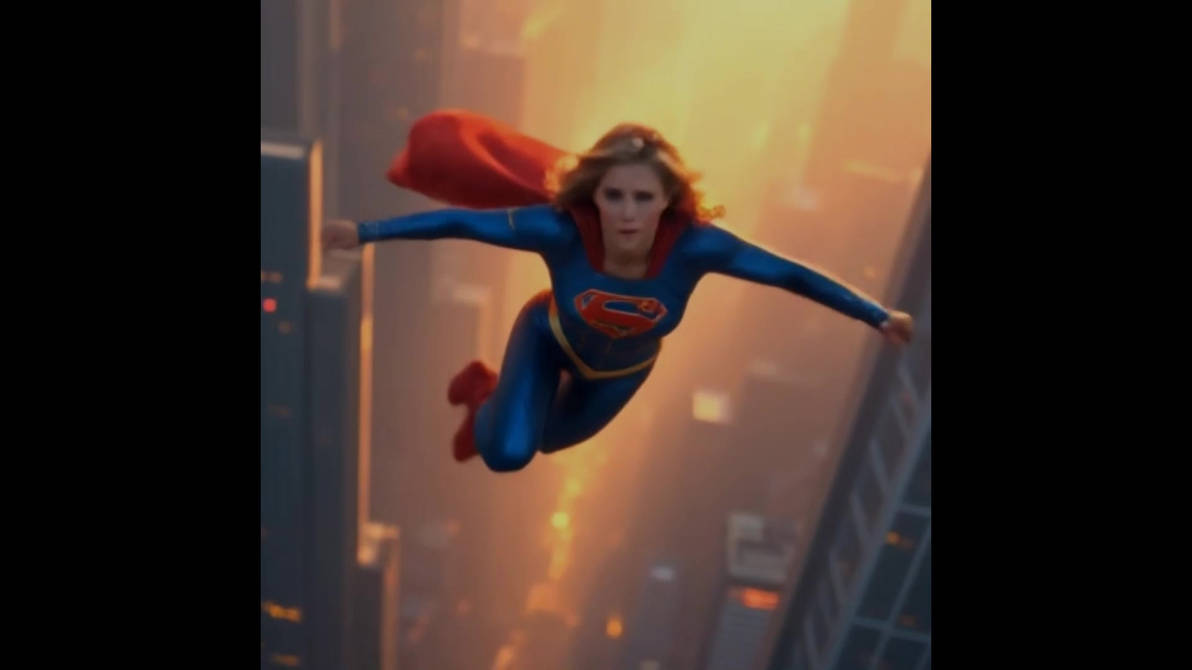 Supergirl Flying by dudejg on DeviantArt