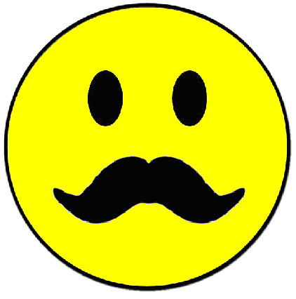 Blinking Moustache Smiley by Absarroth on DeviantArt