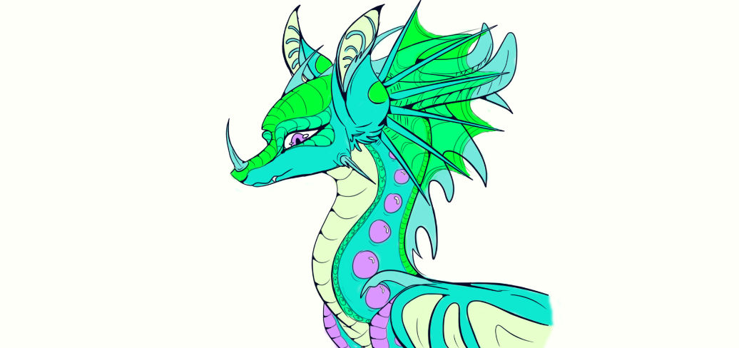 Graceful the RainWing by MermaidOfMako on DeviantArt