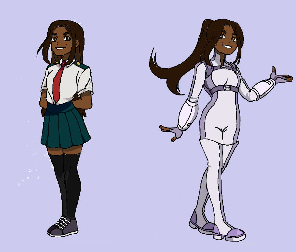 Oritsu Kiseki Hero Costume and UA School Uniform by KisekiOritsu on ...