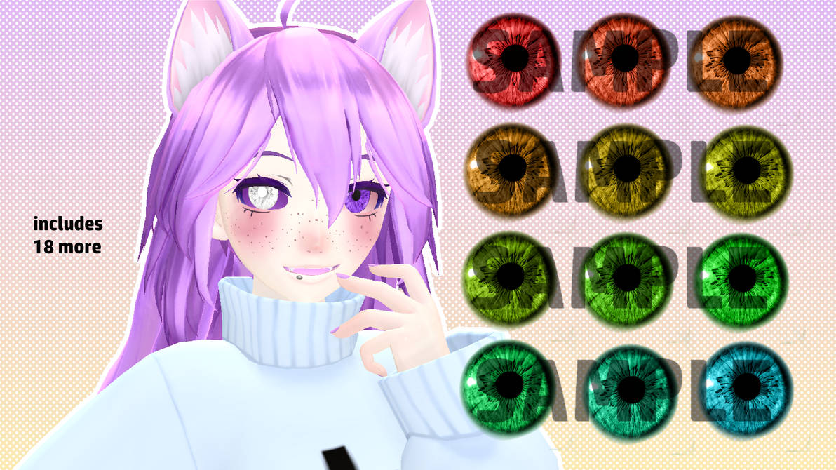 [MMD] Pasteloria Realism Eye Texture [+DL] by MoonSoulGameArt on DeviantArt