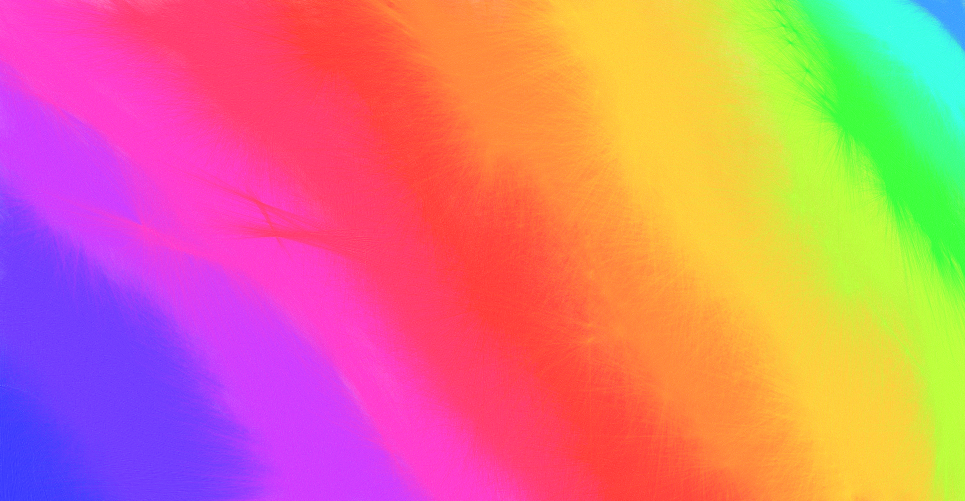 Fuzzy Rainbow :) by justina16 on DeviantArt