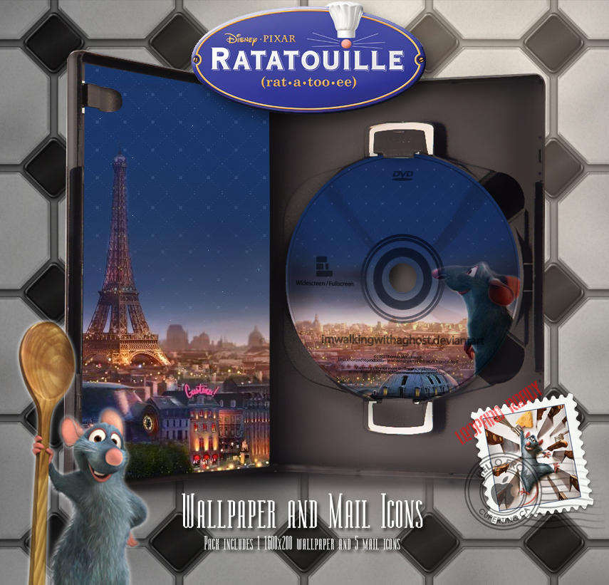 Ratatouille Pack by imwalkingwithaghost on DeviantArt