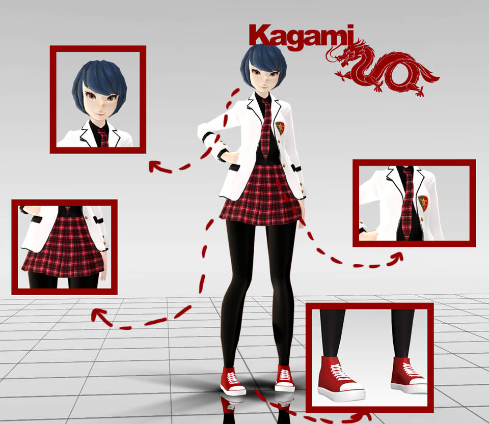 MMD Miraculous LadyBug Kagami Tsurugi model DL by MMD-Lilia on DeviantArt