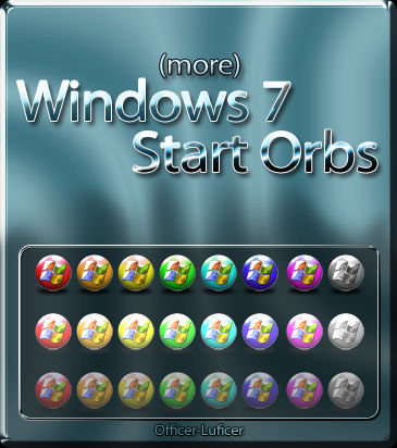 More Windows 7 Start Orbs by Officer-Luficer on DeviantArt