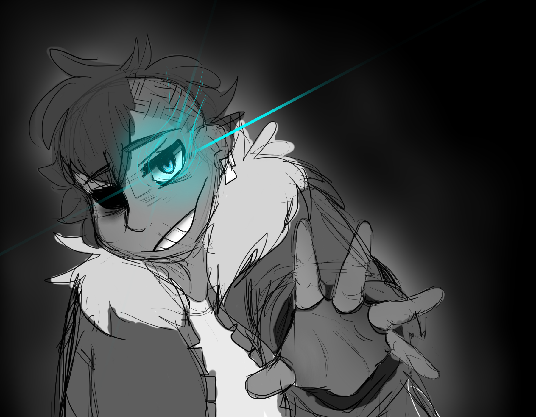 Undertale Human Sans - Final battle by MindybTV on DeviantArt