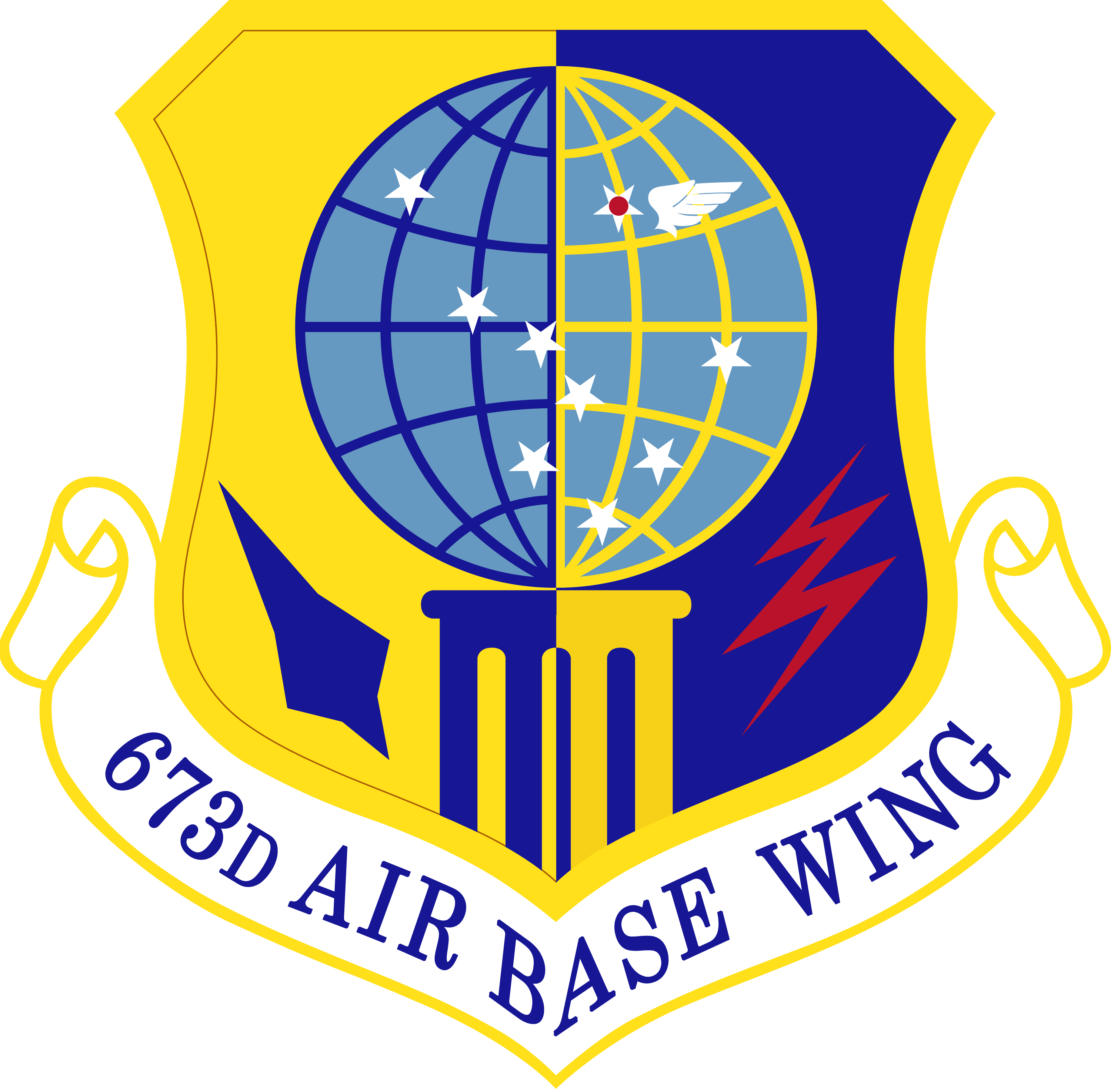 Shield 673ABW 673d Air Base Wing by scrollmedia on DeviantArt