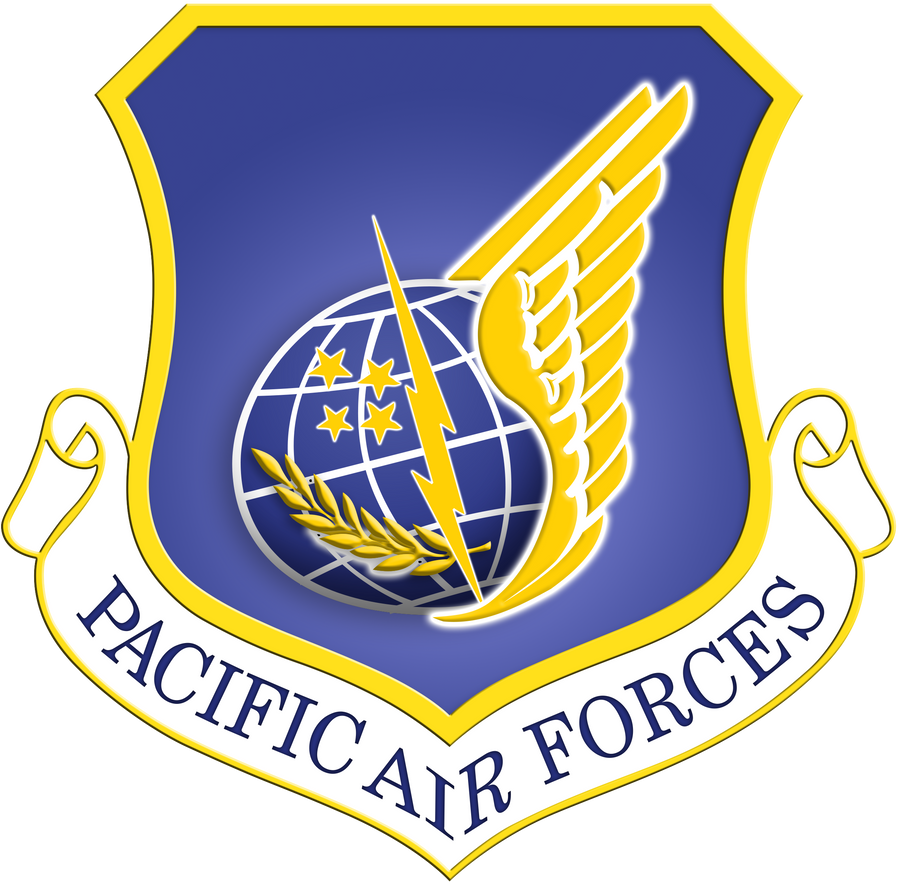 Shield PACAF Pacific Air Forces by scrollmedia on DeviantArt