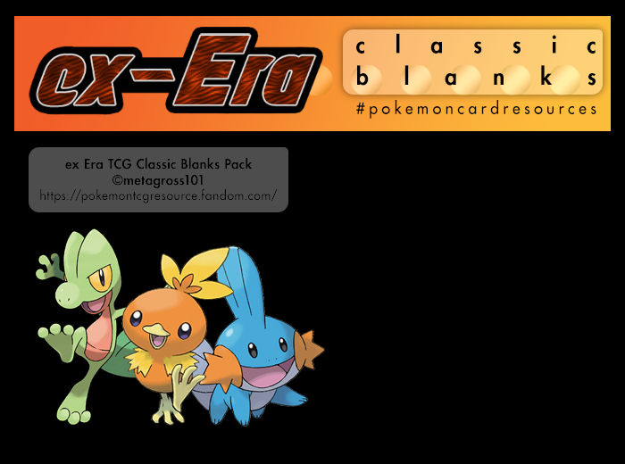 ex Era Blanks: Classics by Metagross101 on DeviantArt