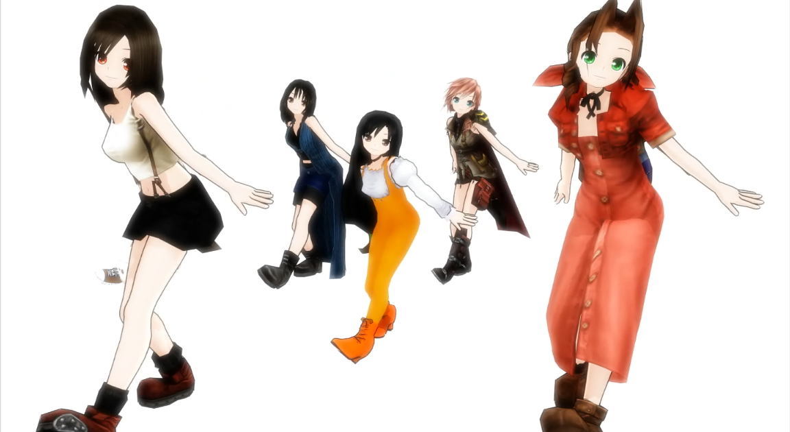 MMD FF Girl Preview by Pucaroo16 on DeviantArt