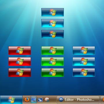 Square Windows Vista Start by MangaFalzy on DeviantArt