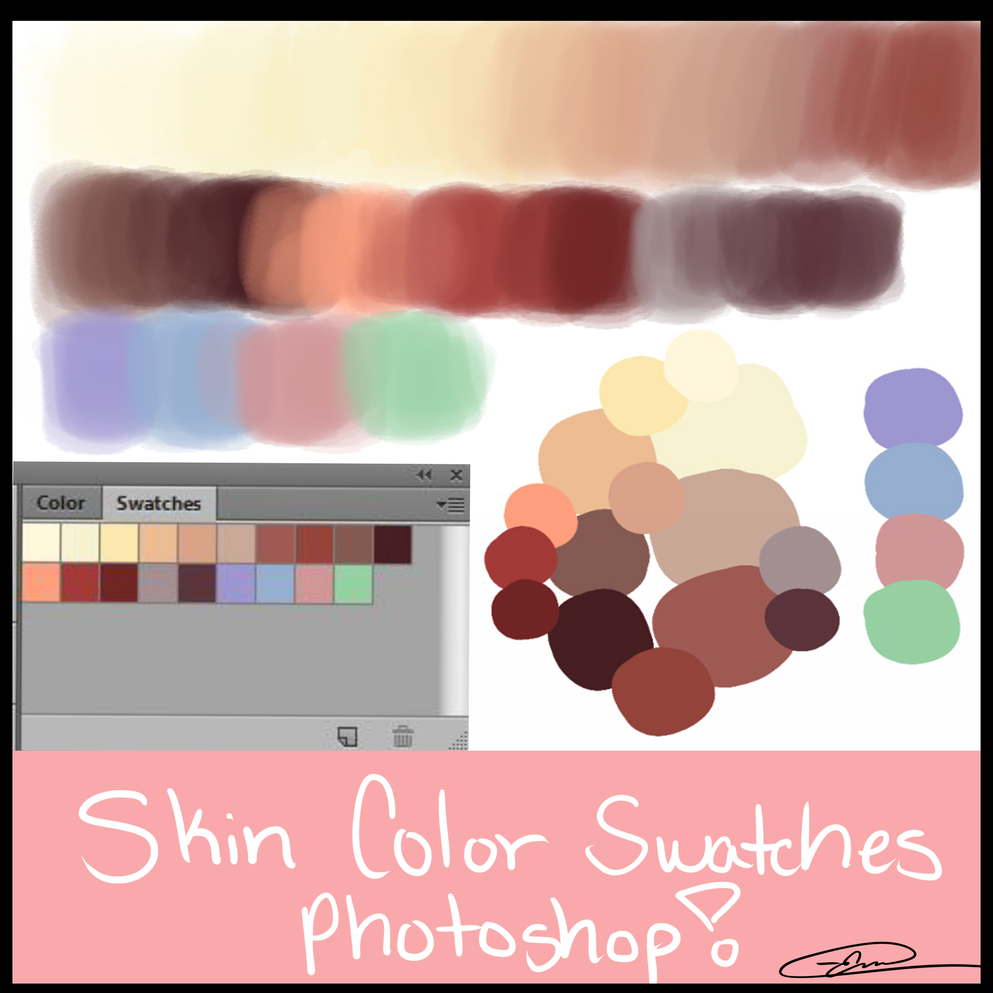 Custom Skin Color Swatches by EmiAnika on DeviantArt
