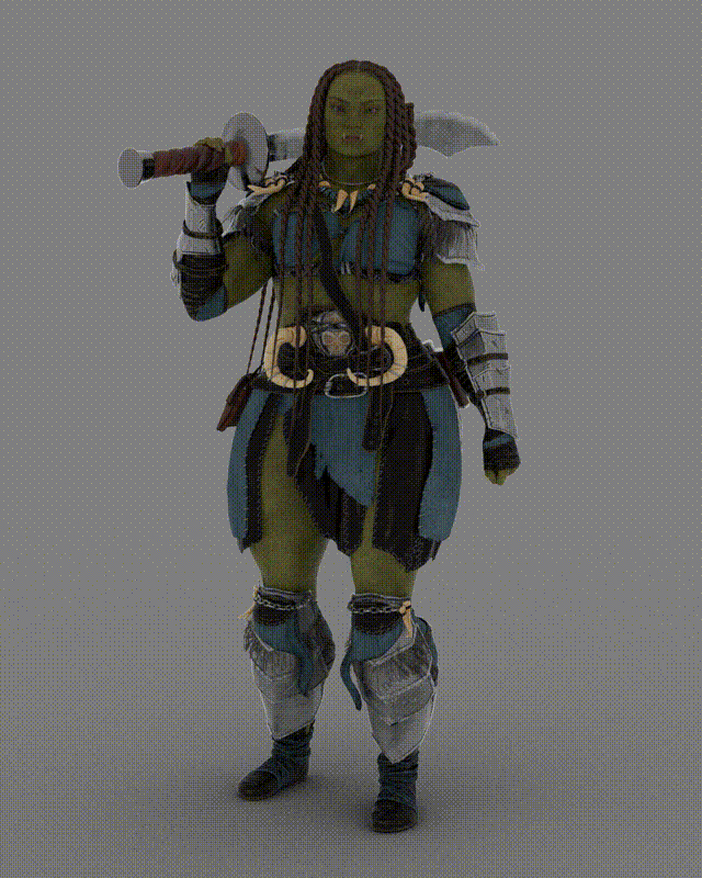 Orc-girl by Ilya-Streltsov on DeviantArt