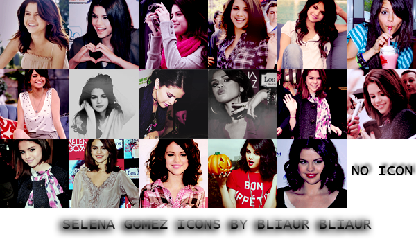selena gomez icons by bliaurbliaur on DeviantArt