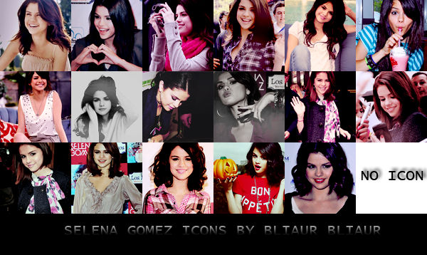 selena gomez icons by bliaurbliaur on DeviantArt