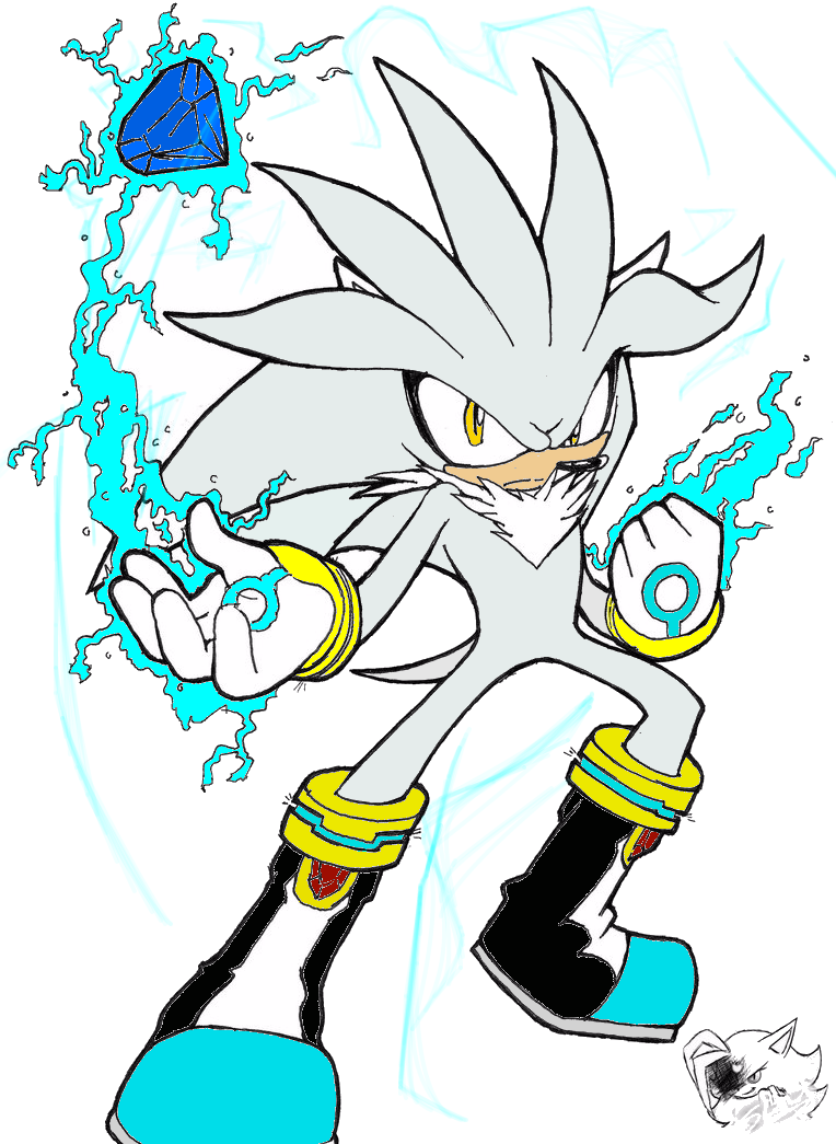 Silver the hedgehog by Sonicandtails28 on DeviantArt