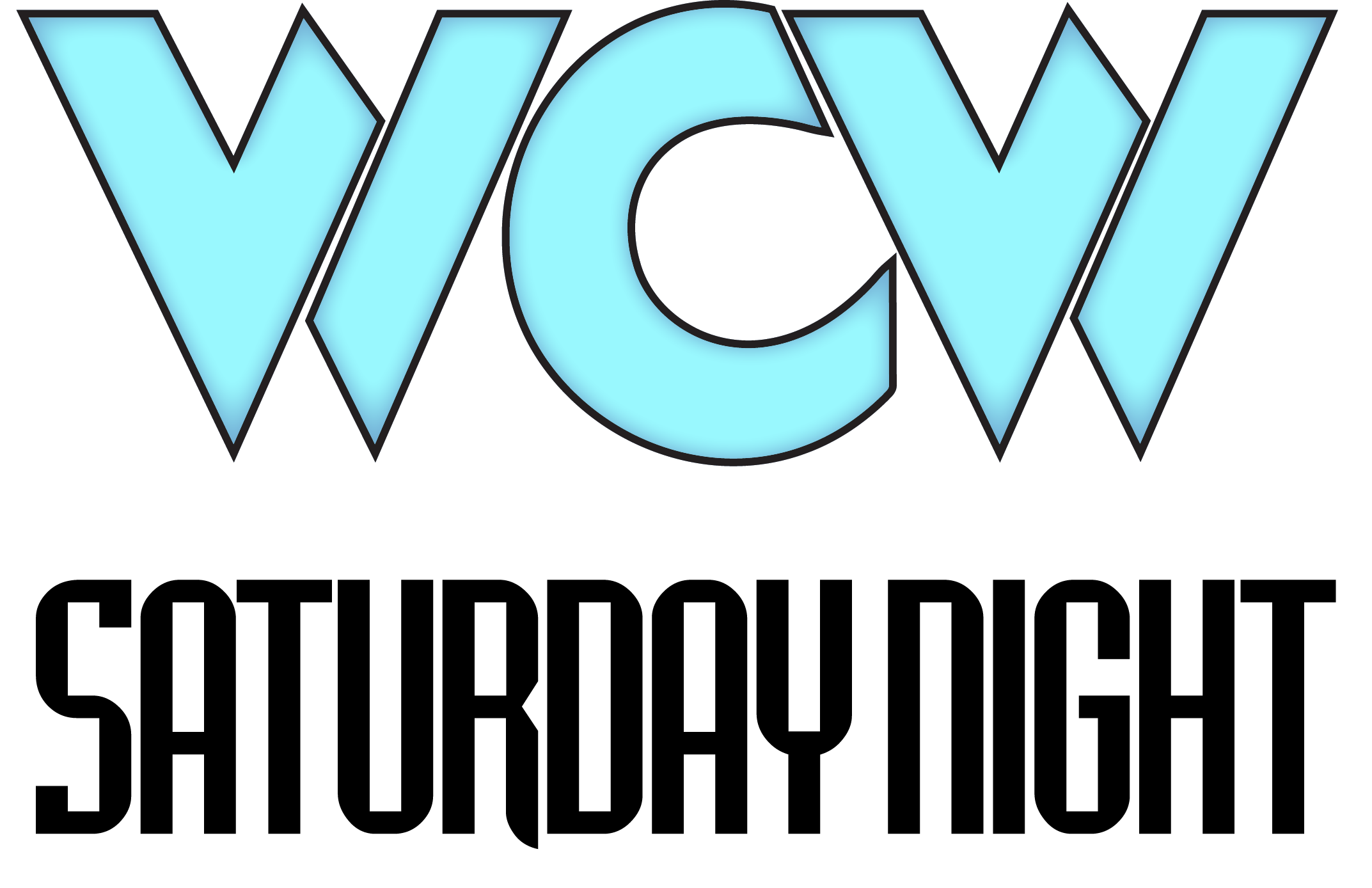 WCW Saturday Night Logo by B1ueChr1s on DeviantArt