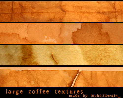 Coffee Textures - large by lookslikerain on DeviantArt