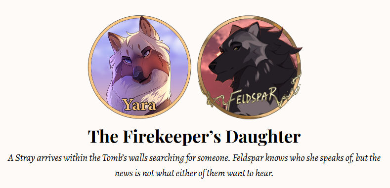 [DotW] The Firekeeper's Daughter [RP] by speckledplanet on DeviantArt