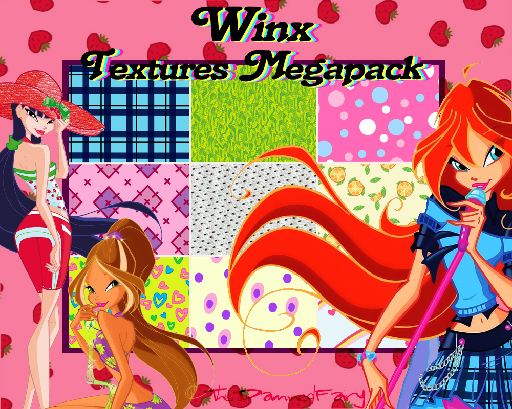 Winx Textures Megapack by TheDamnedFairy on DeviantArt