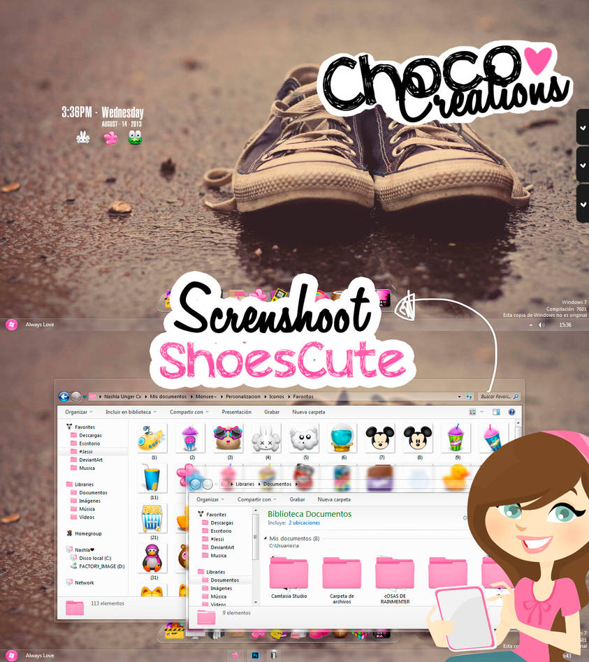 Screnshoot ShoesCute by ChocoCreations on DeviantArt