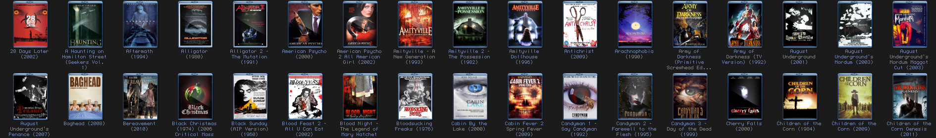 A-D Horror Movie Folder Icons by Rikvidr on DeviantArt