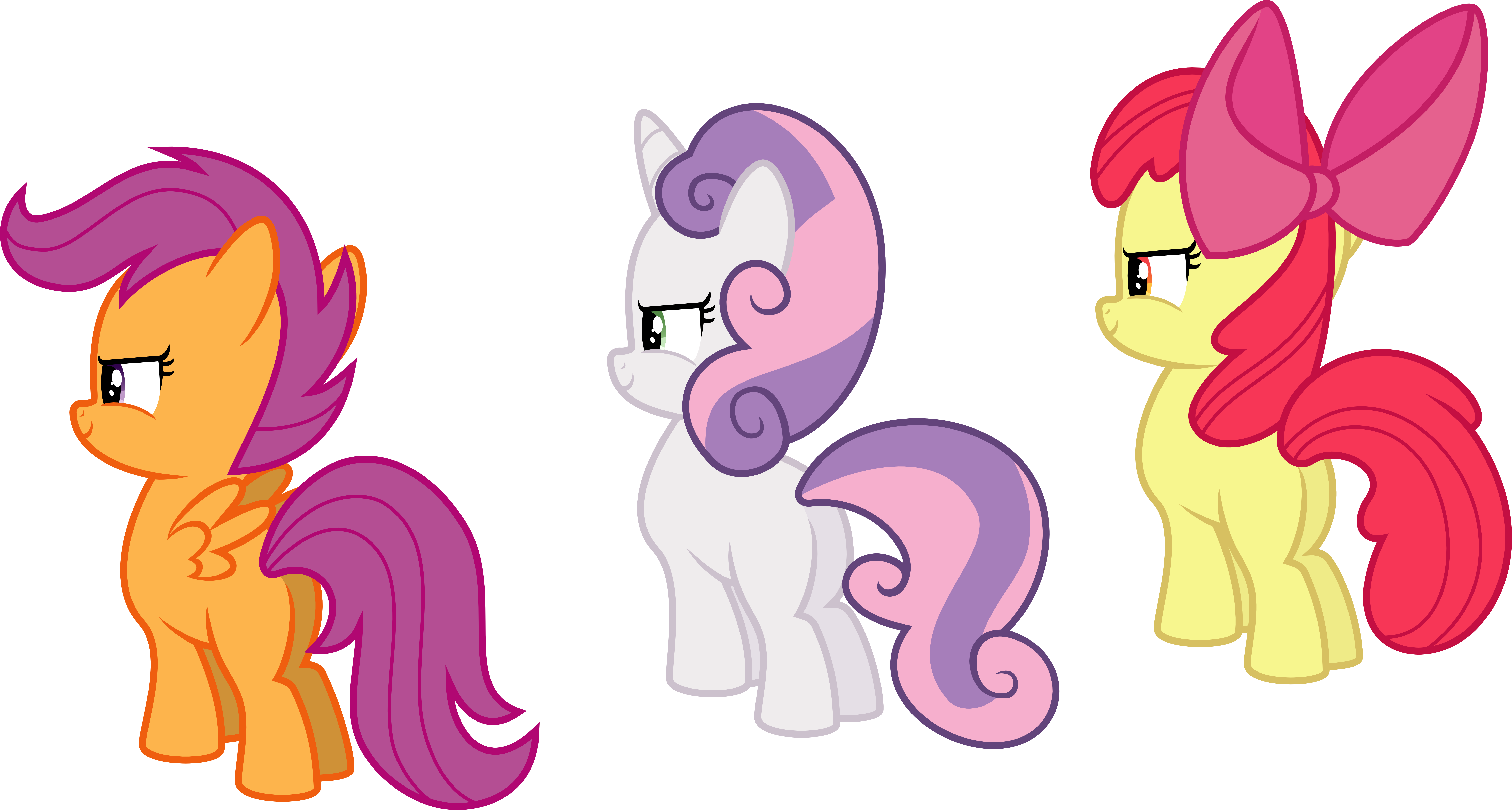 Cutie Mark Crusaders Staring at the Horizon by Jeatz-Axl on DeviantArt