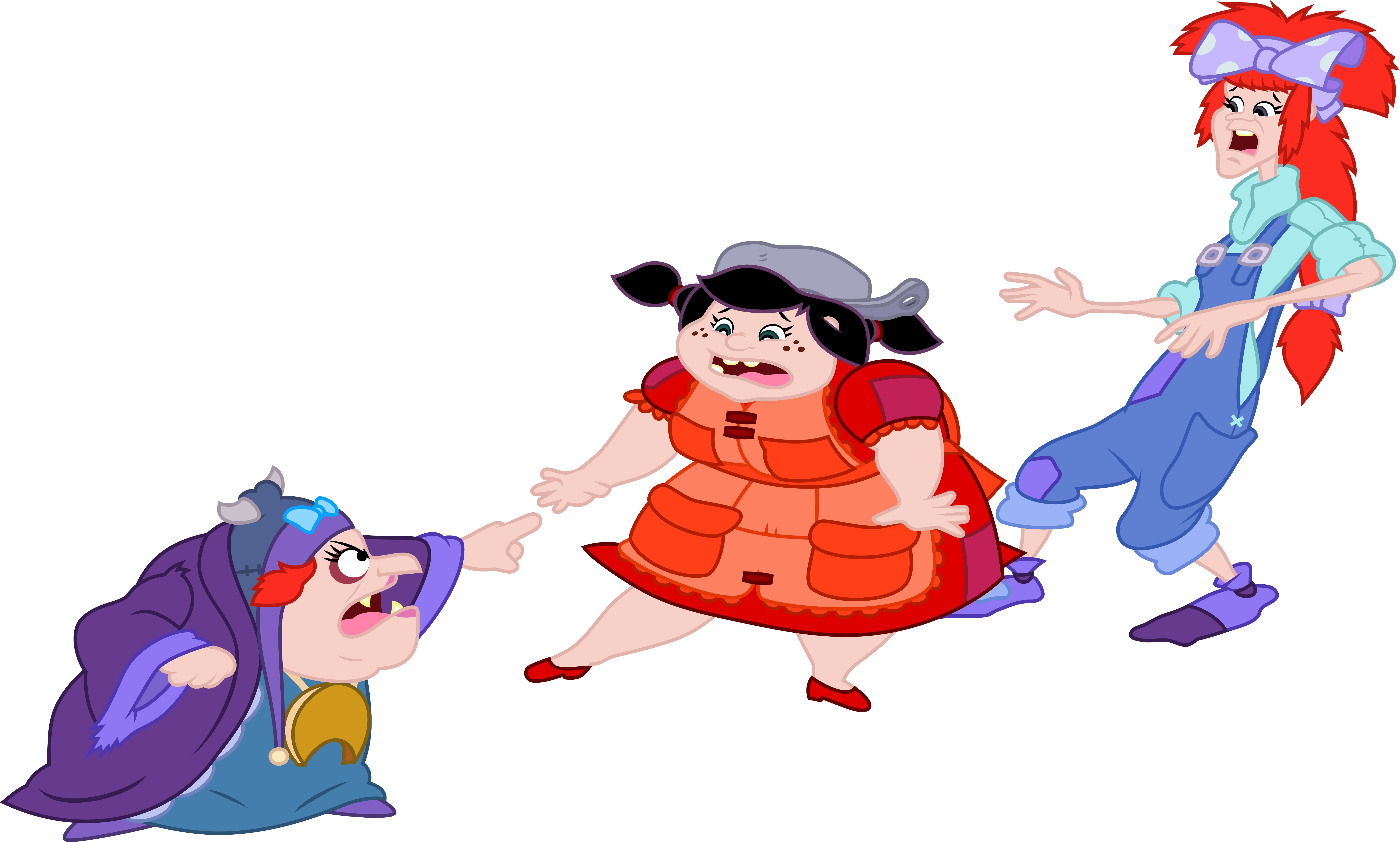 Hydia scolding her daughters by Jeatz-Axl on DeviantArt