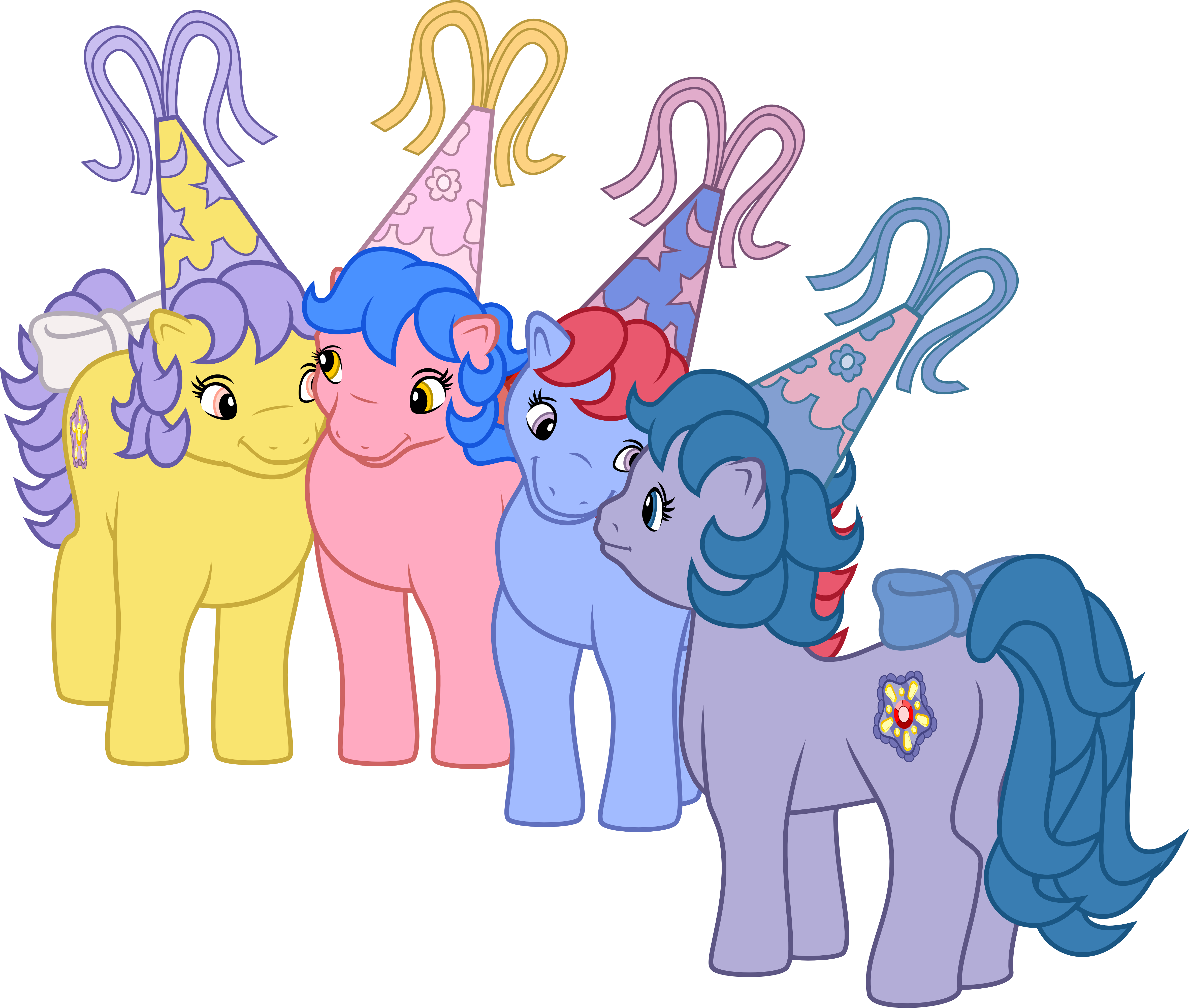 The Princess Ponies by Jeatz-Axl on DeviantArt