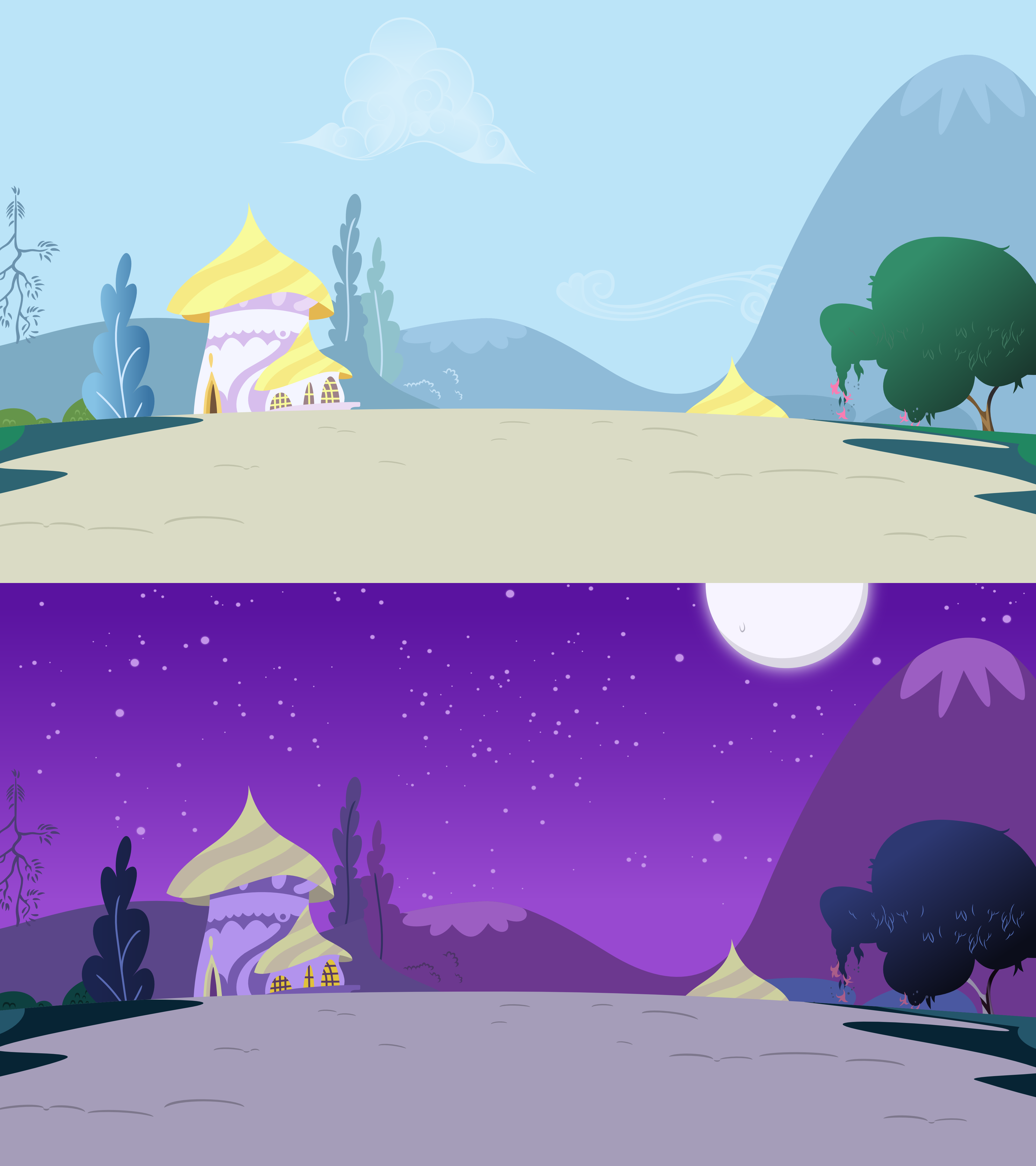 Walkway Background by Jeatz-Axl on DeviantArt