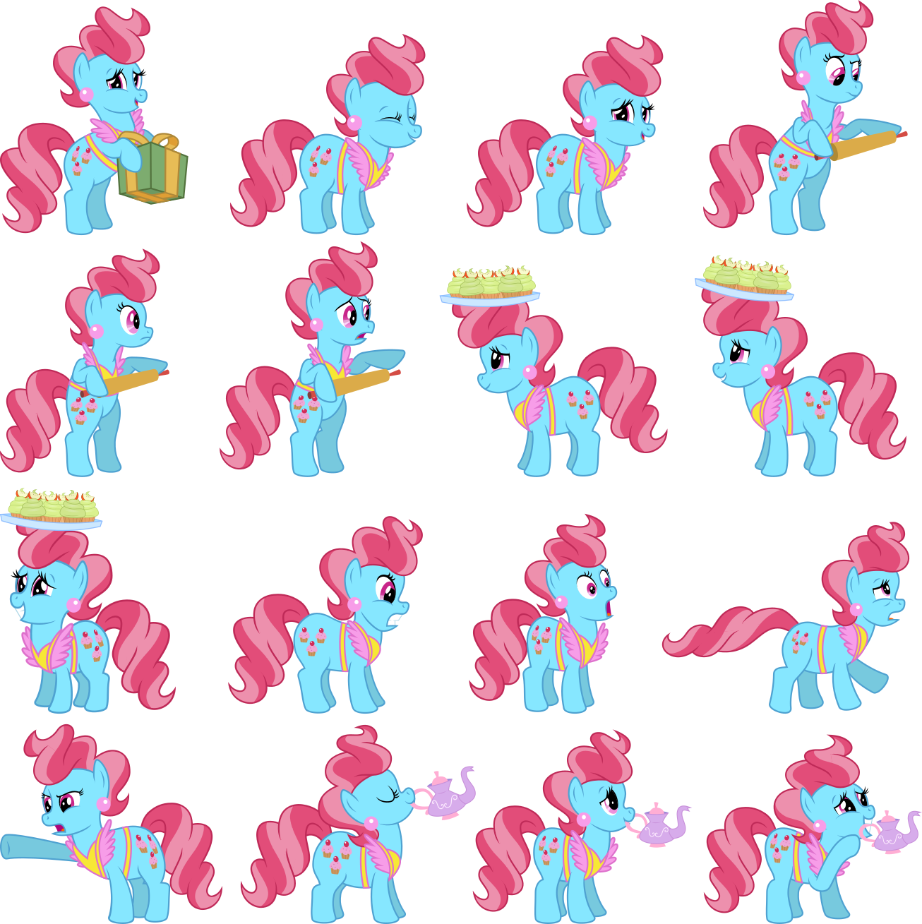 Mrs. Cake Vectors Set 1 by Jeatz-Axl on DeviantArt