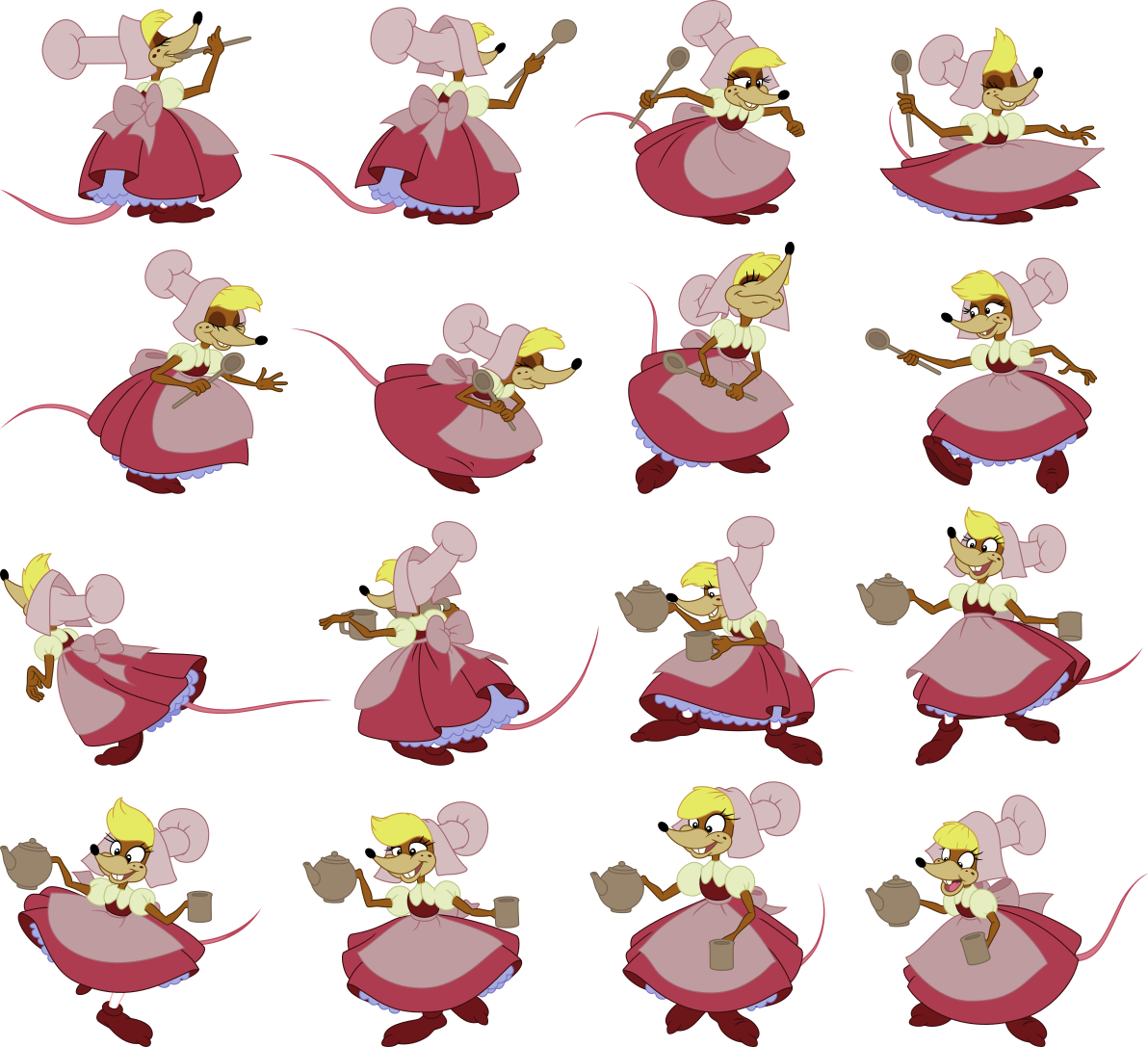 Ms. Fieldmouse Vectors Set 1 by Jeatz-Axl on DeviantArt