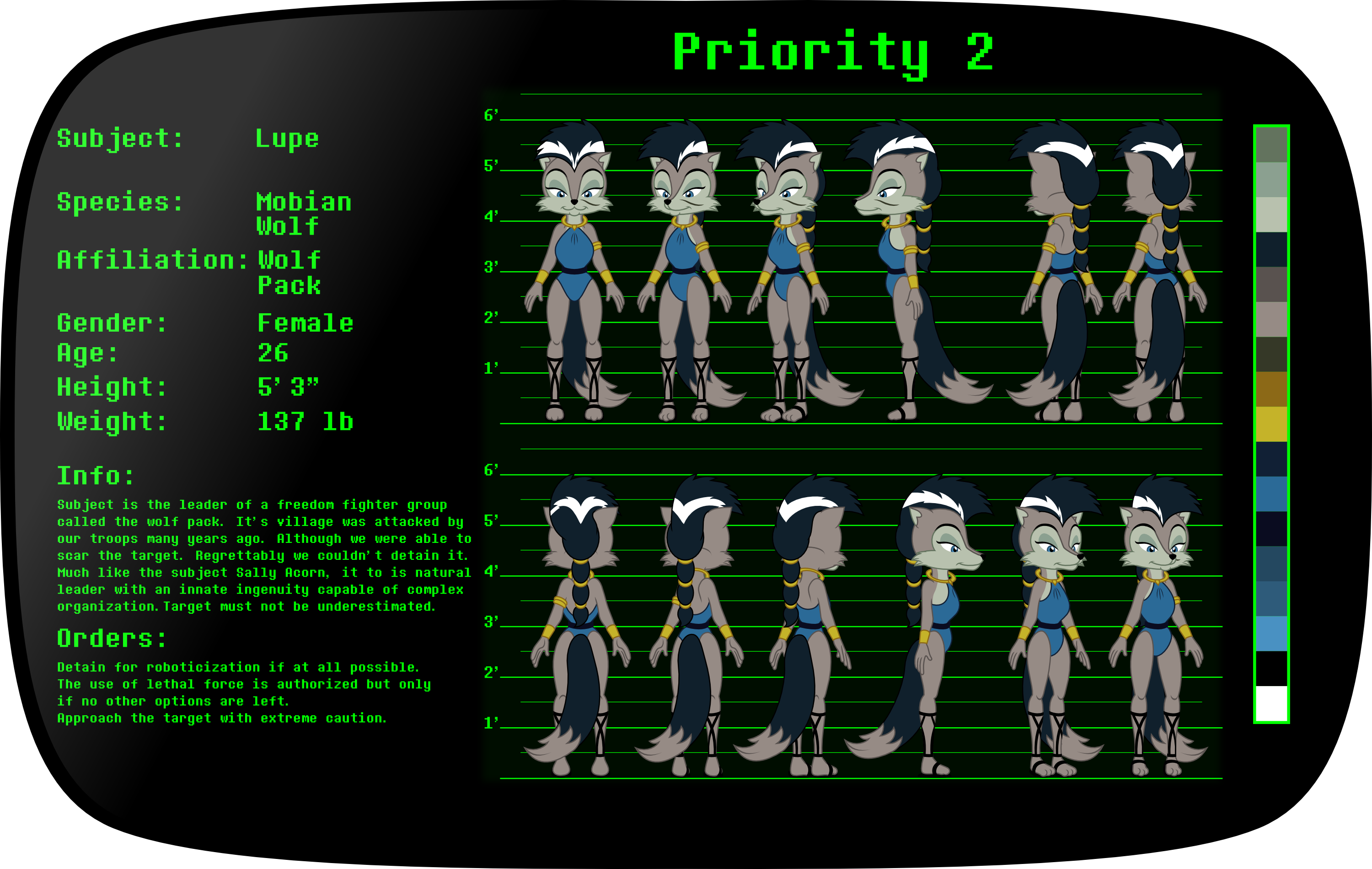 Lupe Ref Sheet by Jeatz-Axl on DeviantArt