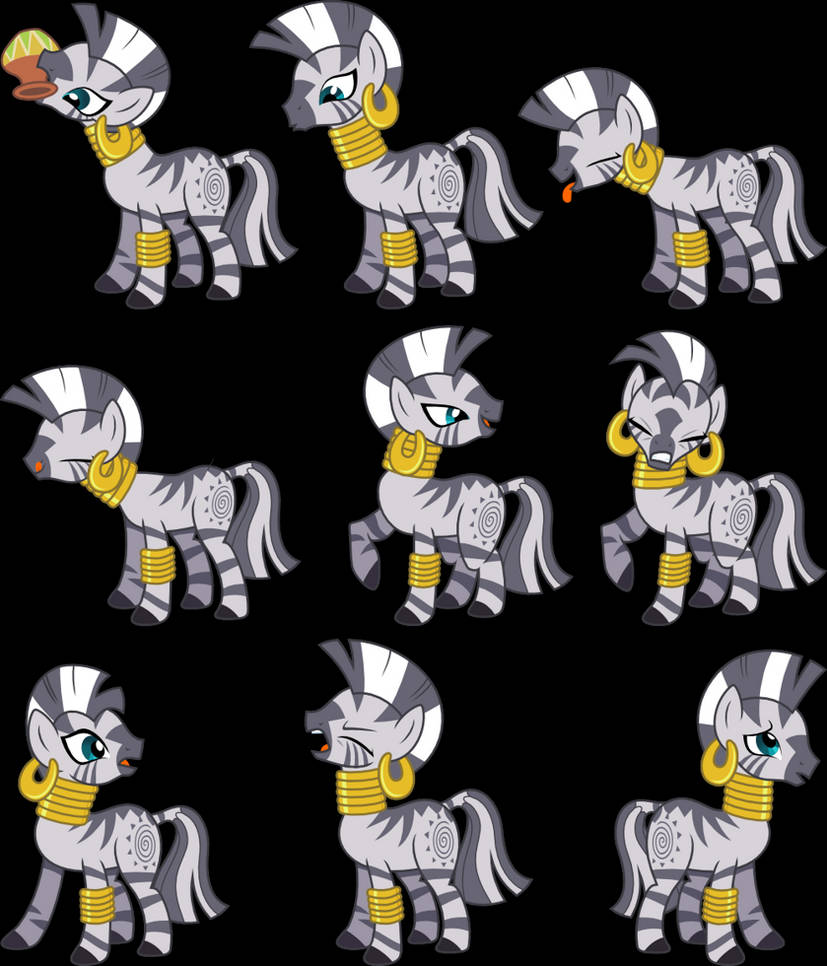 Zecora Vectors Set 2 by Jeatz-Axl on DeviantArt