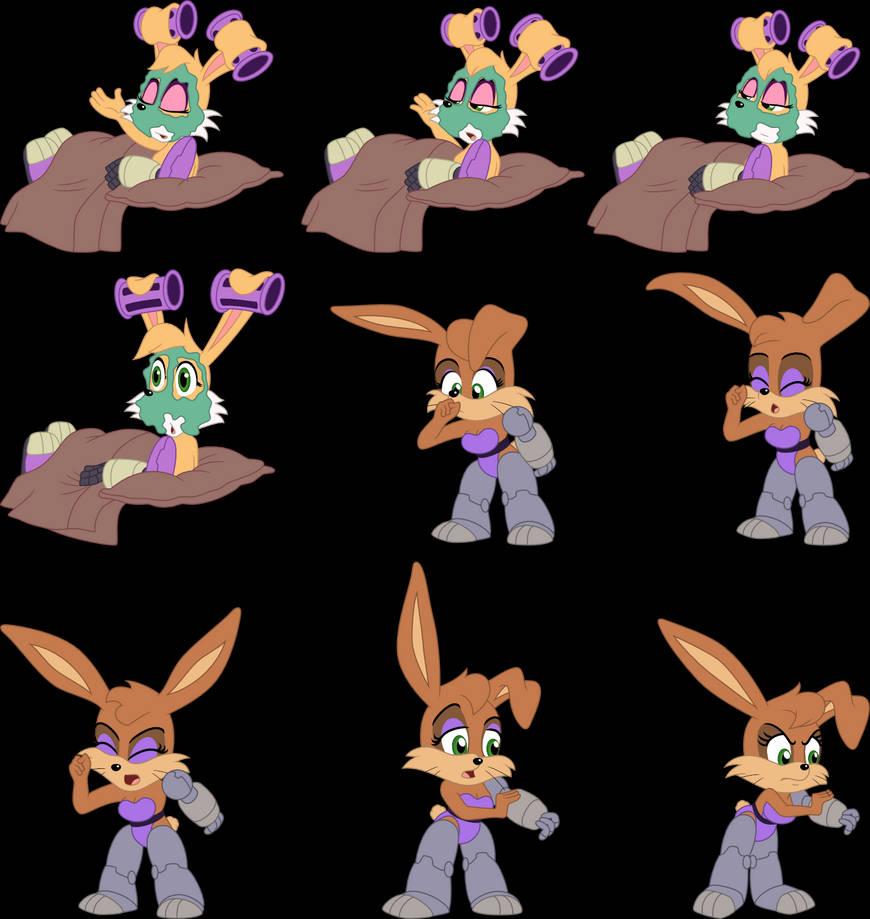 Bunnie Rabbot Vectors Set 4 by Jeatz-Axl on DeviantArt Bunnie Rabbot Vectors Set 4 by Jeatz-Axl on DeviantArt