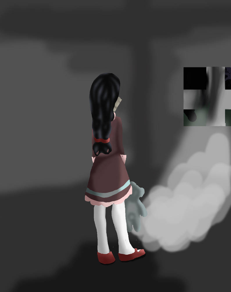creppy little girl by TabbyWolf555 on DeviantArt