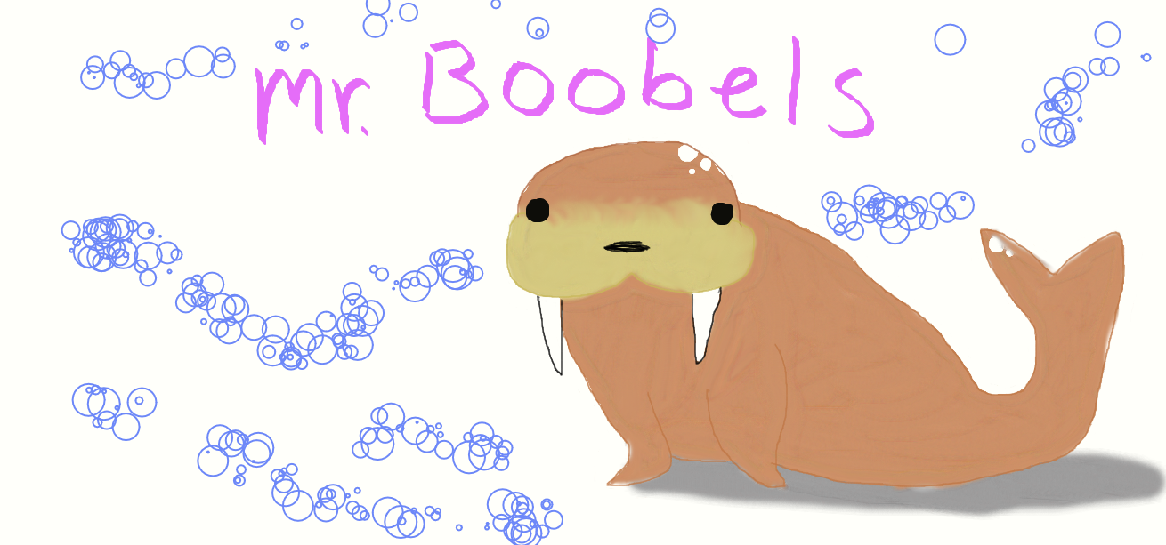 mr. boobels the walrus by AmericanPoundCake on DeviantArt